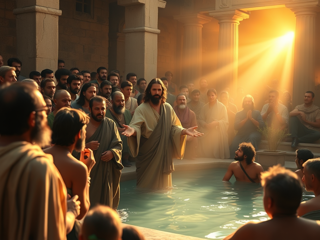 Jesus and the Miracle of Bethesda: A Story of Hope – I write about Stuff